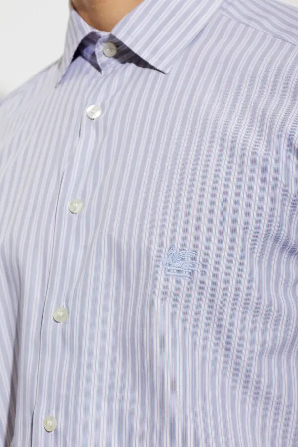 Etro Striped Cotton Shirt