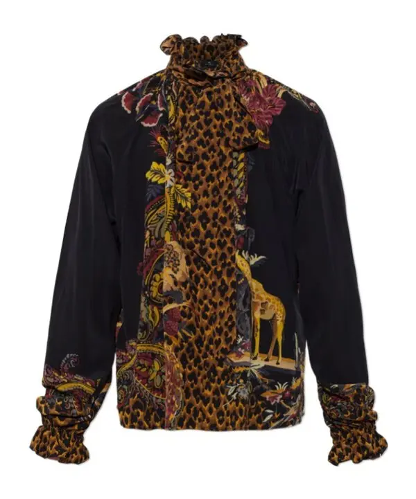 Etro Long-sleeved Shirt - Black