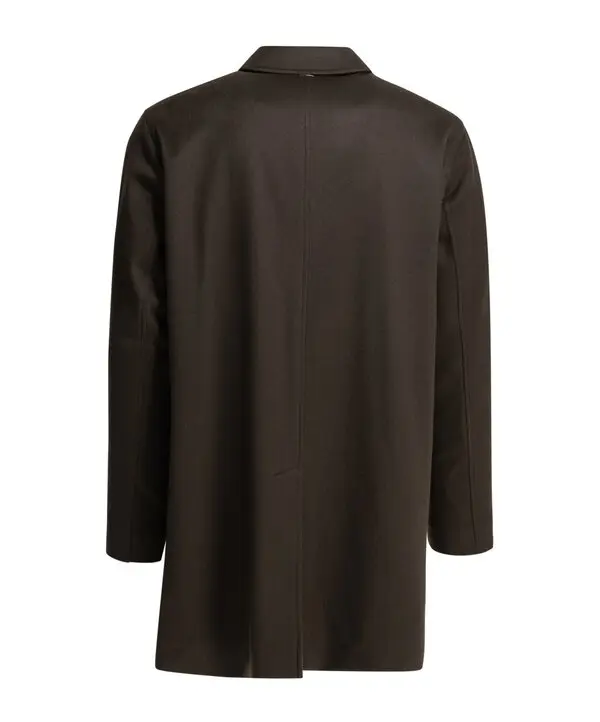 Herno Single-breasted Cashmere Coat