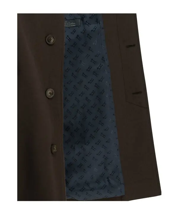 Herno Single-breasted Cashmere Coat