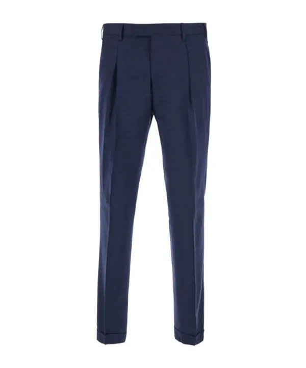 PT TORINO Virgin Wool Blend Straight-leg Trousers