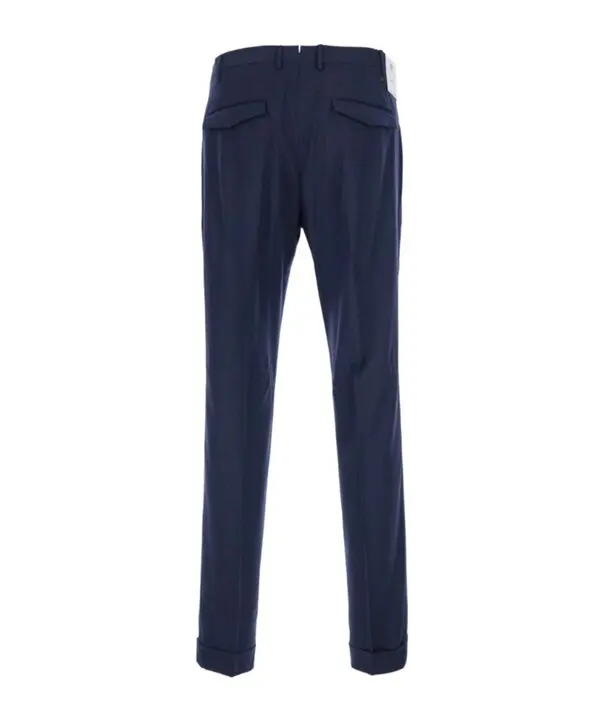 PT TORINO Virgin Wool Blend Straight-leg Trousers