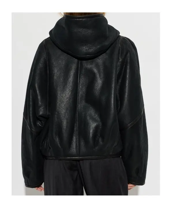 Isabel Marant Étoile Hooded Leather Jacket