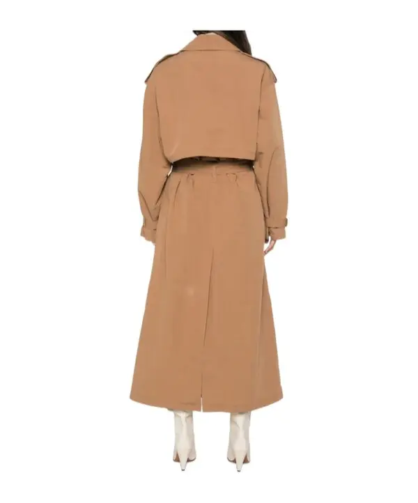 Isabel Marant Étoile Violette Double-breasted Trench Coat