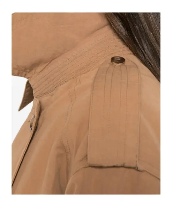 Isabel Marant Étoile Violette Double-breasted Trench Coat
