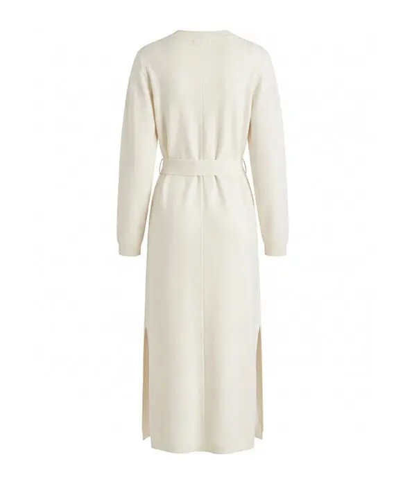 Fabiana Filippi Long-sleeved Maxi Dress With Belt - No
