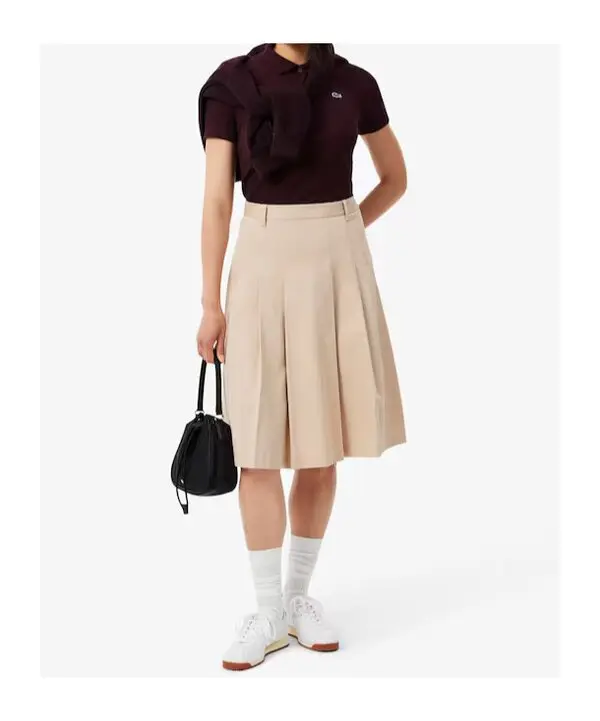 Lacoste Ribbed Logo-patch Polo Shirt