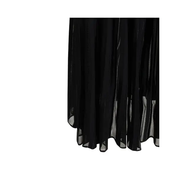 Alaïa Pleated Maxi Skirt
