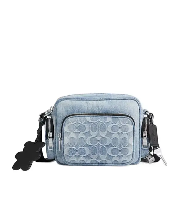 COACH Fletcher Crossbody Bag In Loved Signature Denim