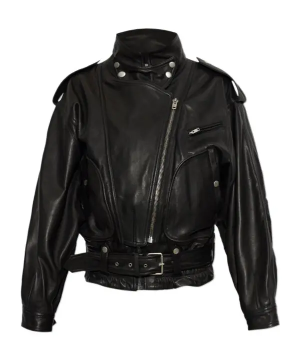 Isabel Marant Étoile Farza Biker Jacket - Black