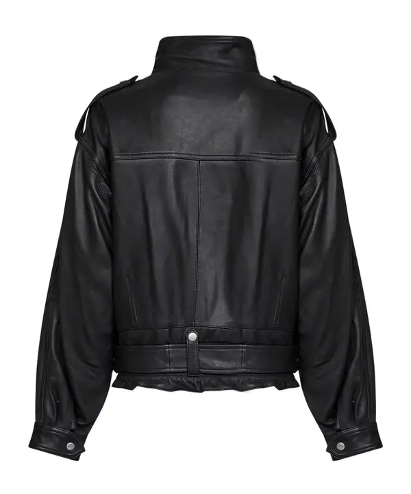Isabel Marant Étoile Farza Biker Jacket - Black