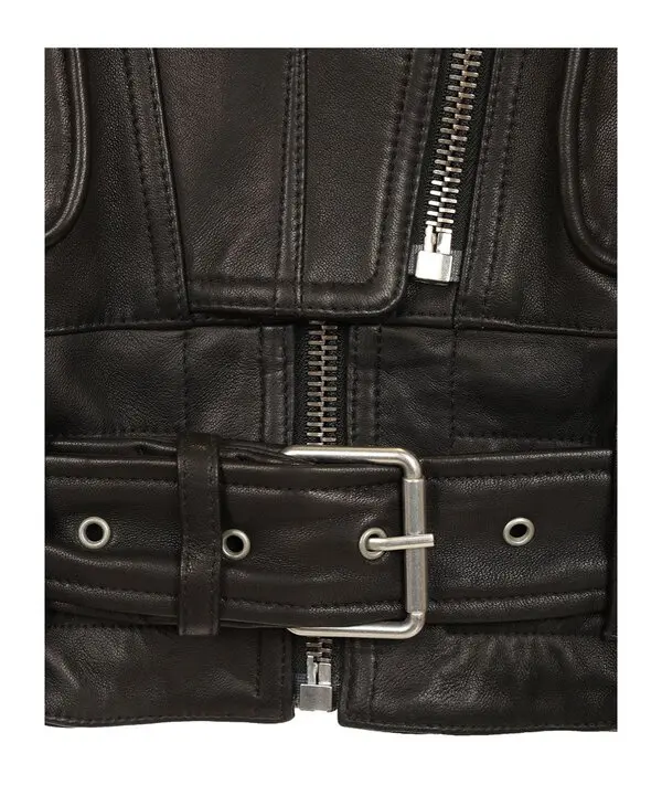 Isabel Marant Étoile Farza Biker Jacket - Black