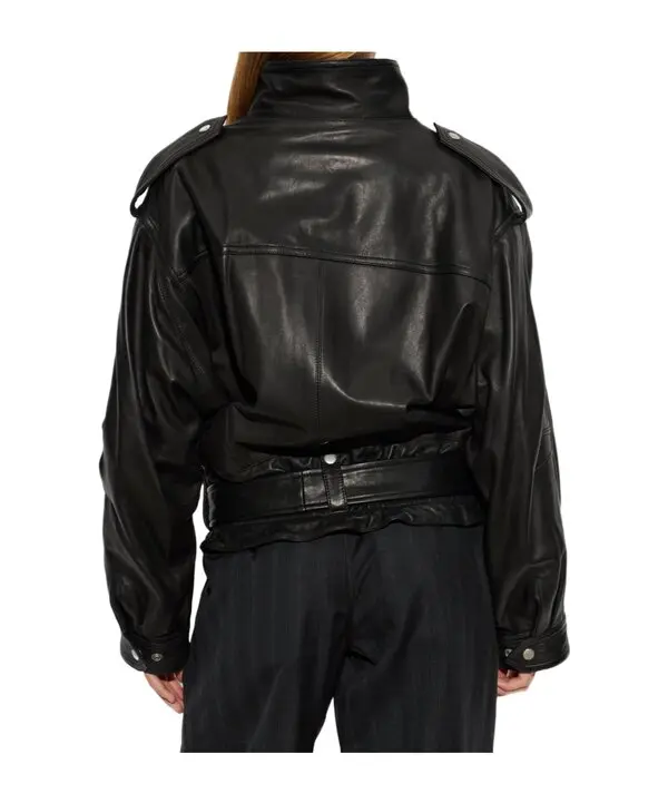 Isabel Marant Étoile Farza Biker Jacket - Black
