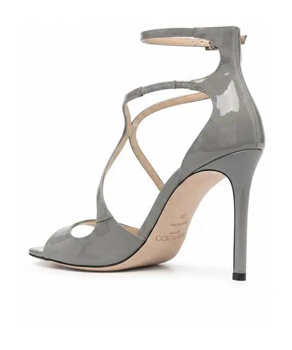 JIMMY CHOO Azia Ankle-strapped High Heel Sandals