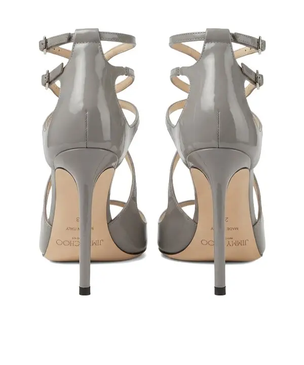JIMMY CHOO Azia Ankle-strapped High Heel Sandals