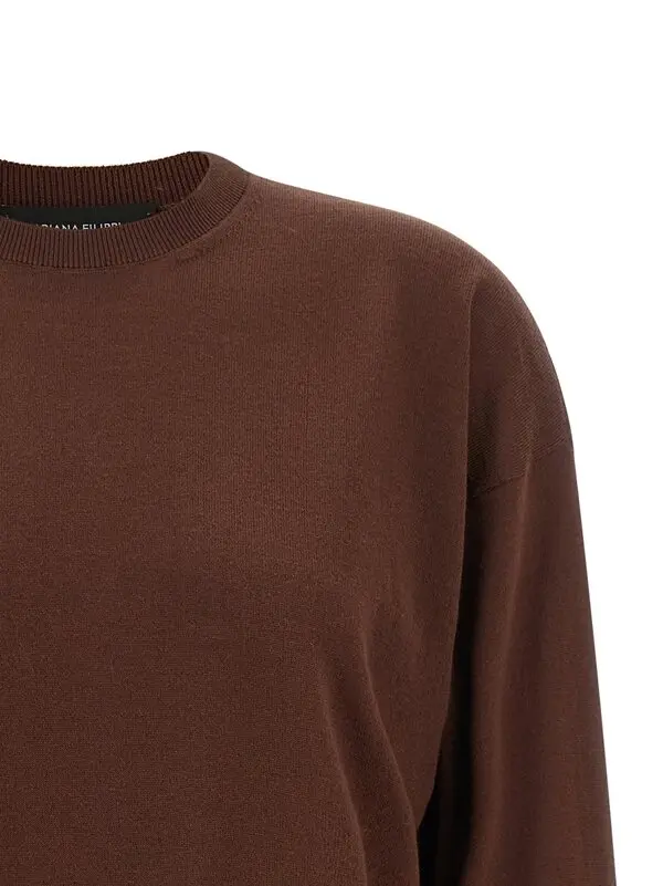 Fabiana Filippi Pleated Cuffs Sweater