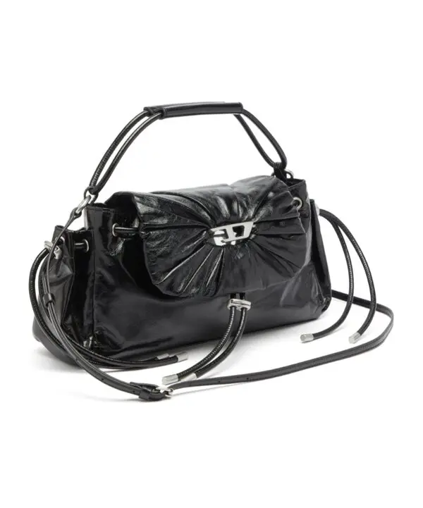 DIESEL® Scrunch-d Leather Handbag