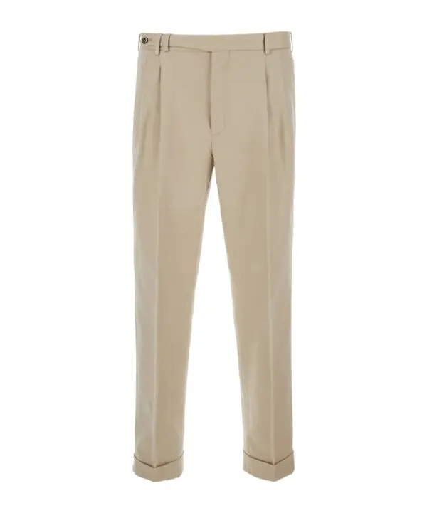 PT TORINO Two Pleat Tailored Trousers