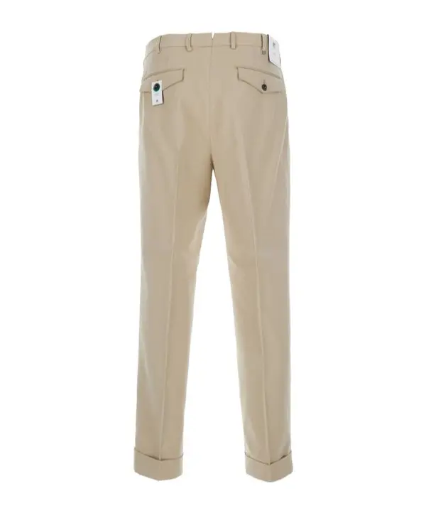 PT TORINO Two Pleat Tailored Trousers