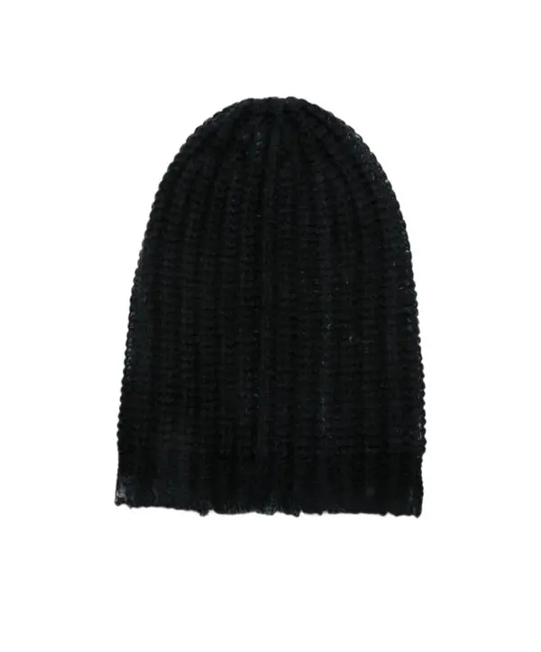 Avant Toi Ribbed Knit Beanie Hat