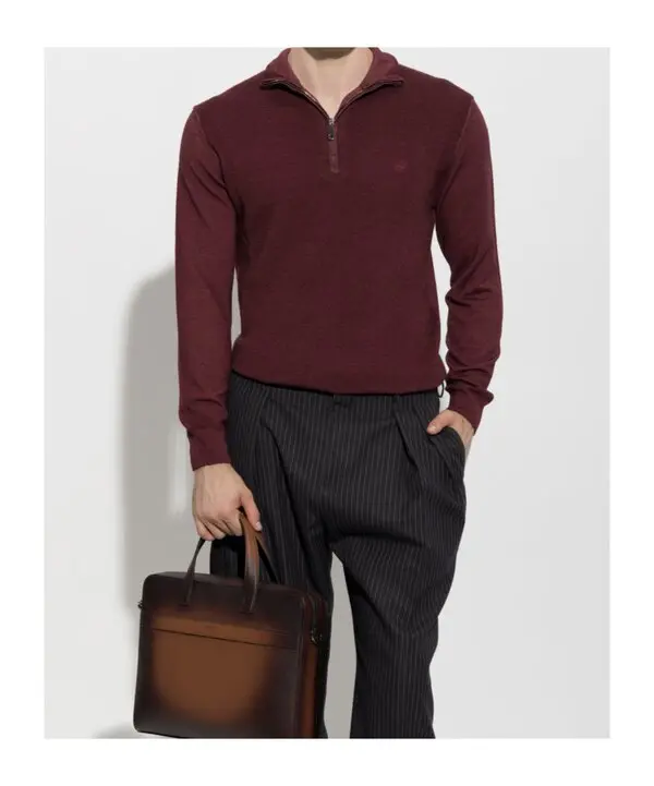 Etro High-neck Long-sleeved Knitwear