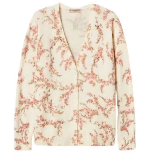 TWINSET Printed Cardigan