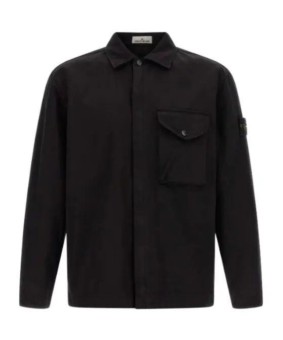 Stone Island Badge Logo' Overshirt