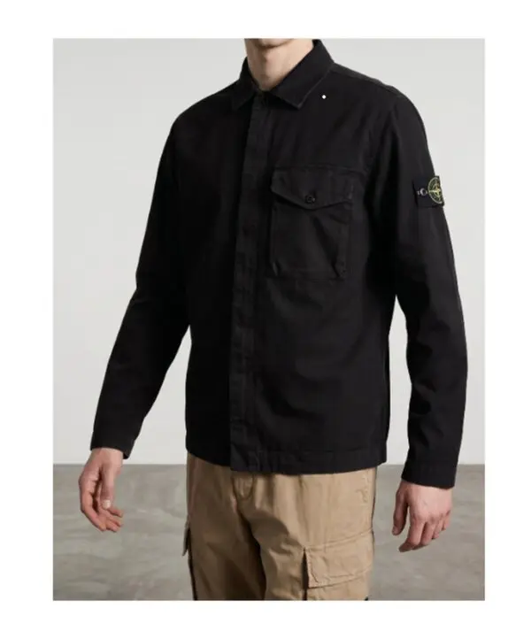 Stone Island Badge Logo' Overshirt