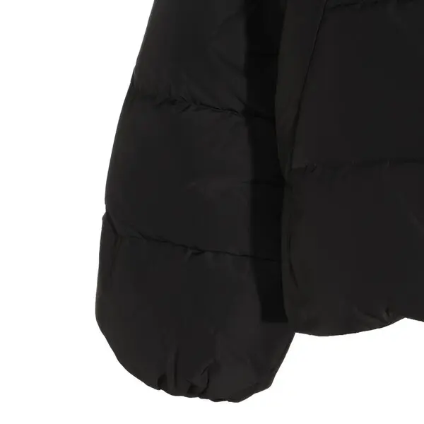 TWINSET Faux Fur-collar Zip-up Puffer Jacket