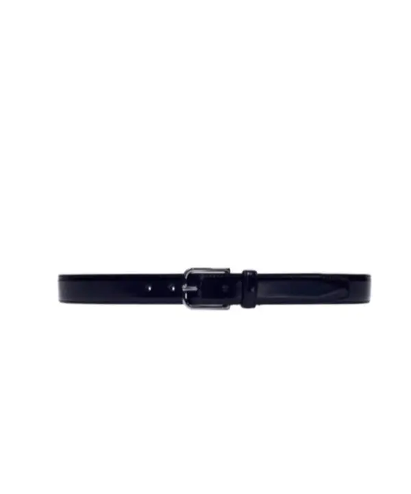 Giorgio Armani Tongue Belt In Brushed Split Leather With Transfer Coating