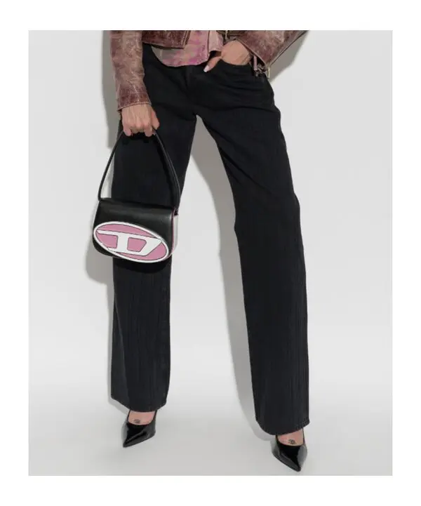 DIESEL® Belt-loop Jeans With Vertical Stripes