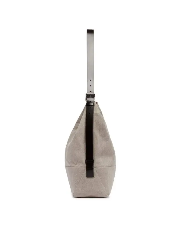 LEMAIRE Belted Shoulder Bag With Top Handle