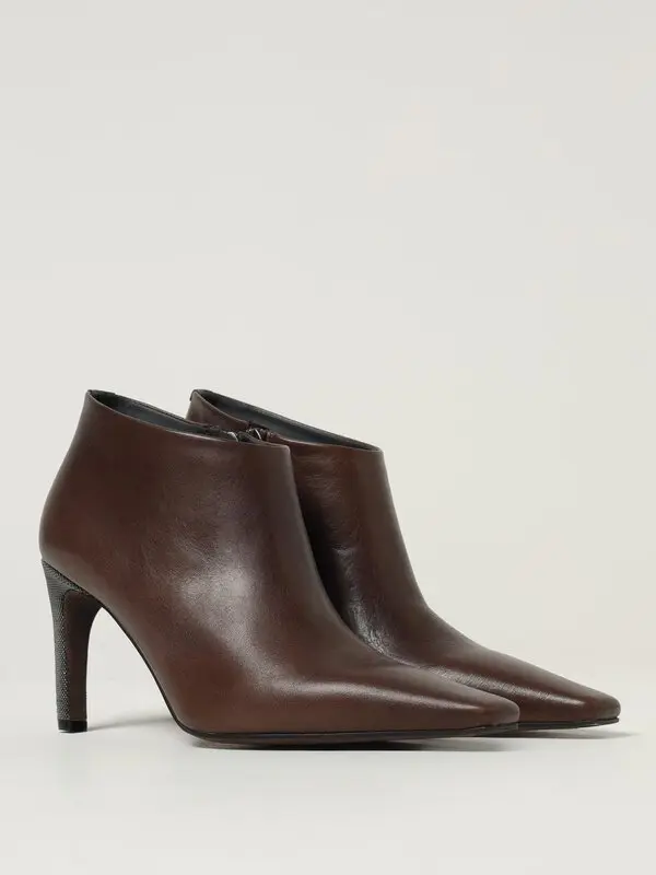 Brunello Cucinelli Pointed Toe Ankle Boots