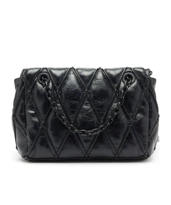 DIESEL® Charm-d Diamond-quilted Shoulder Bag