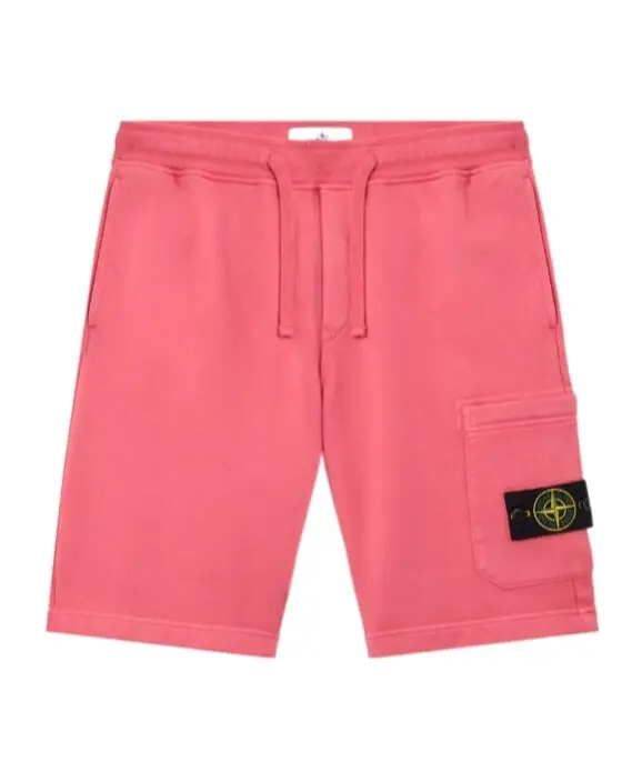 Stone Island Regular-fit Jogger Shorts With Cargo Pocket