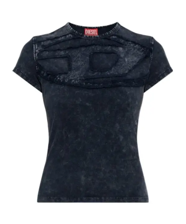 DIESEL® T-mely-cup Textured T-shirt