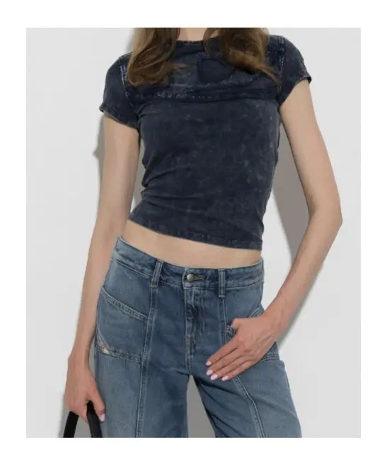 DIESEL® T-mely-cup Textured T-shirt