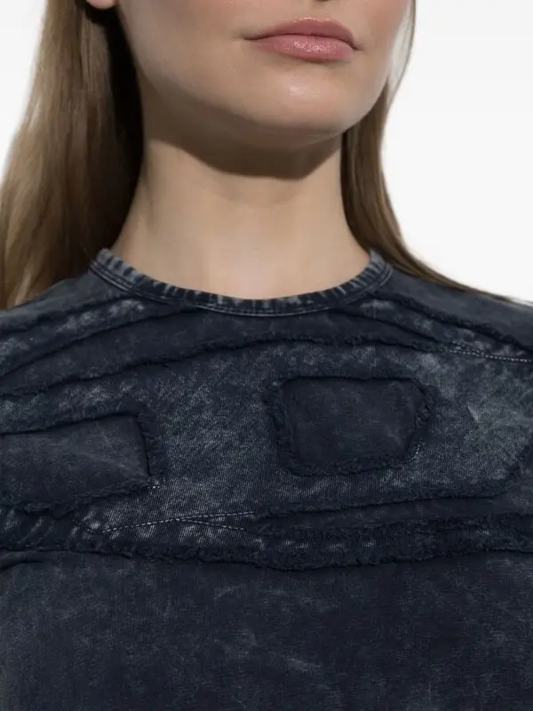 DIESEL® T-mely-cup Textured T-shirt