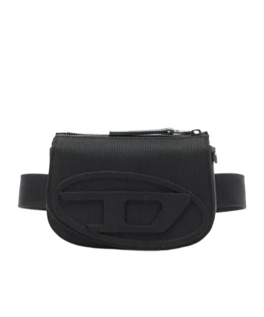 DIESEL® 1dr Logo-embossed Belt Bag - Black
