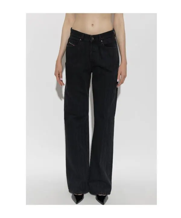 DIESEL® Belt-loop Five-pocket Jeans