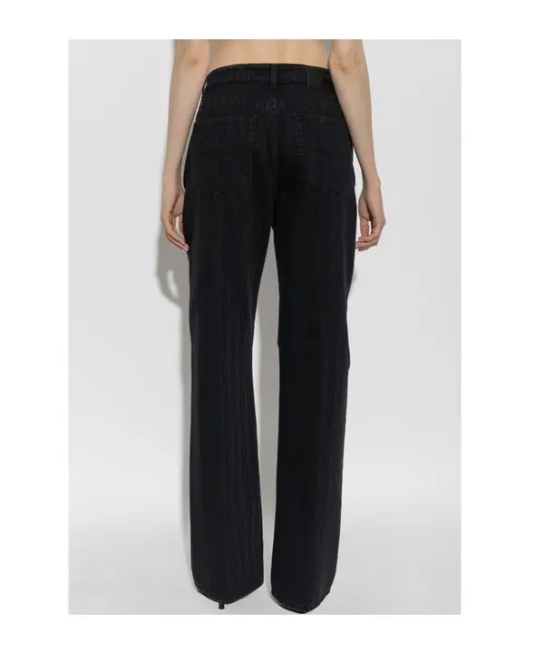 DIESEL® Belt-loop Five-pocket Jeans