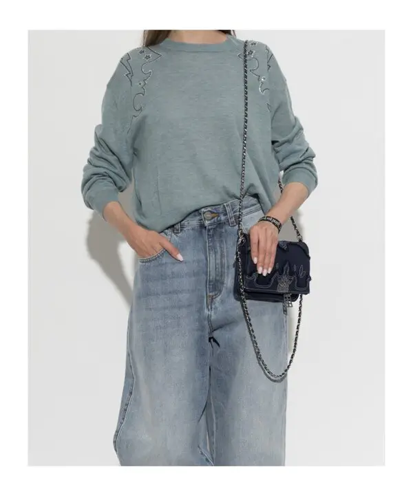 Zadig&Voltaire Swapy Cashmere Jumper With Patterned Embellishments