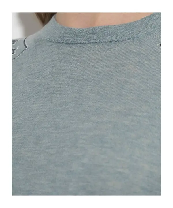Zadig&Voltaire Swapy Cashmere Jumper With Patterned Embellishments