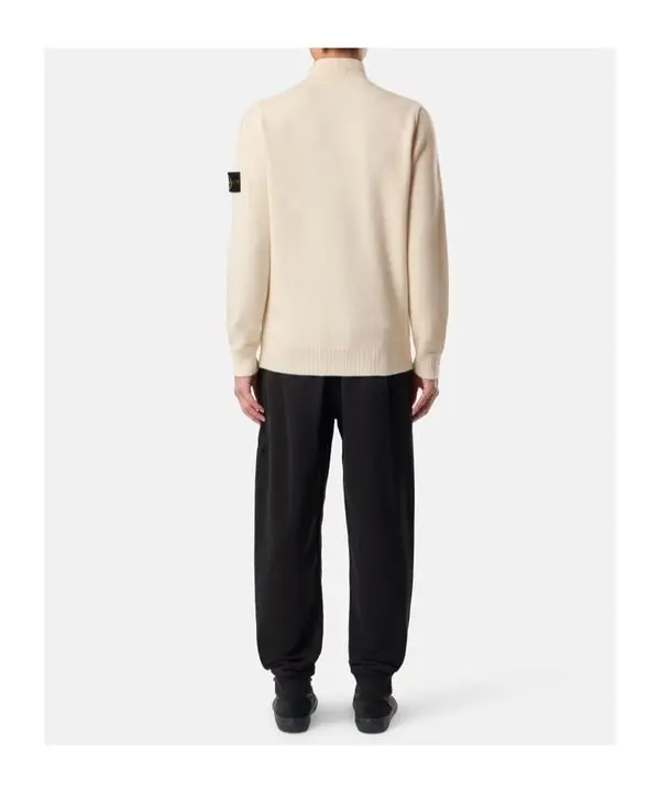 Stone Island Logo Patch Long-sleeve Sweater