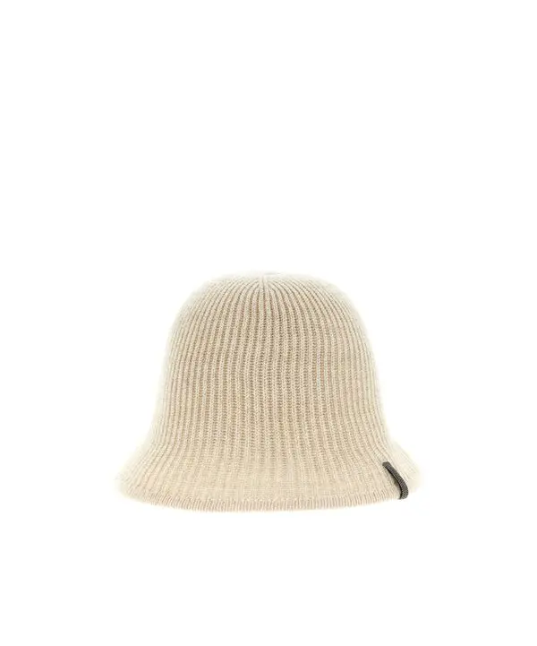 Brunello Cucinelli Monili Embellished Bucket Hat - Beige