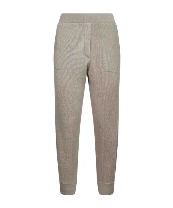 Brunello Cucinelli Ribbed Tapered Leg Trousers