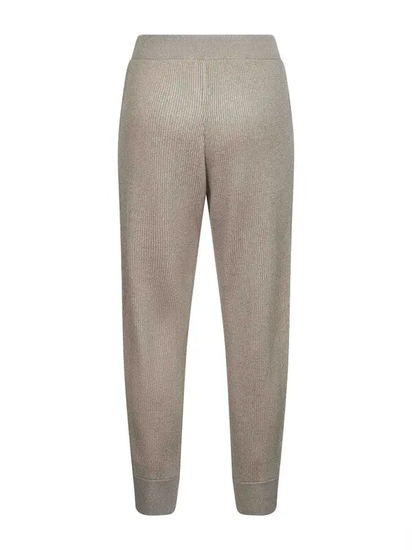 Brunello Cucinelli Ribbed Tapered Leg Trousers