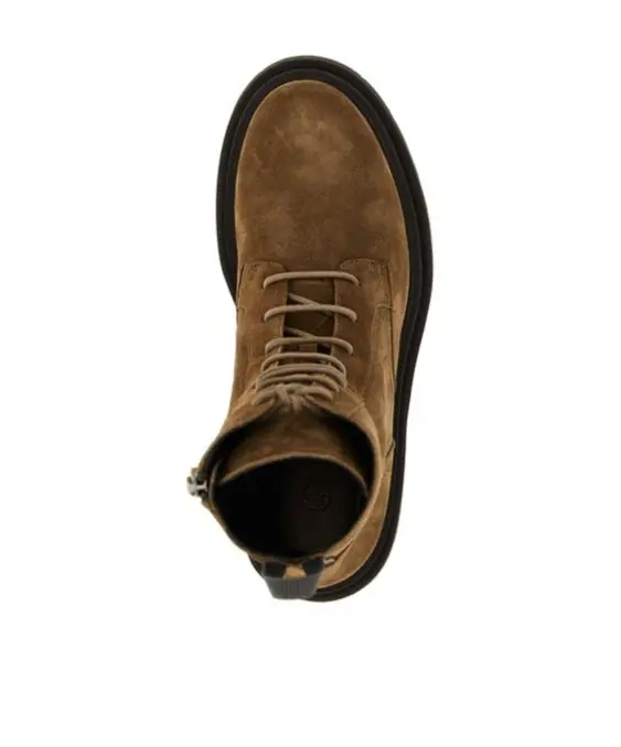 Brunello Cucinelli Round Toe Ankle Boots