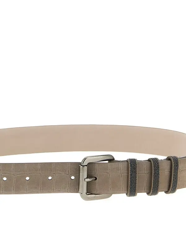 Brunello Cucinelli Monile Buckle Belt