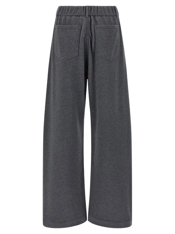 Brunello Cucinelli Cotton Drawstring Track Pants